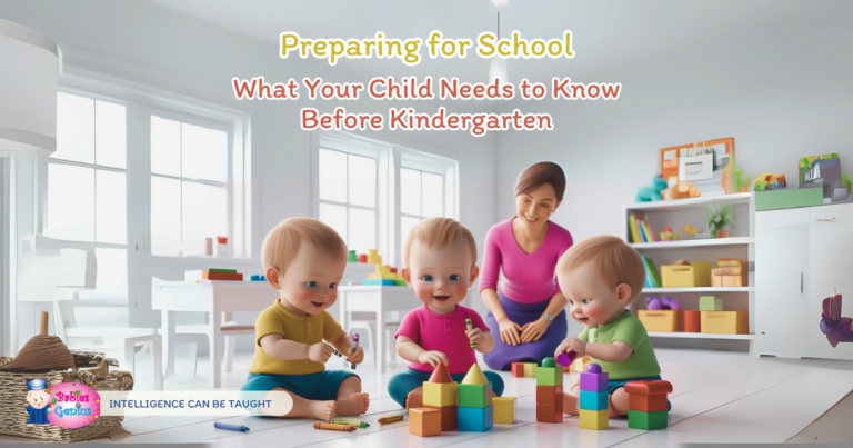 Preparing for School: What Your Child Needs to Know Before Kindergarten ...